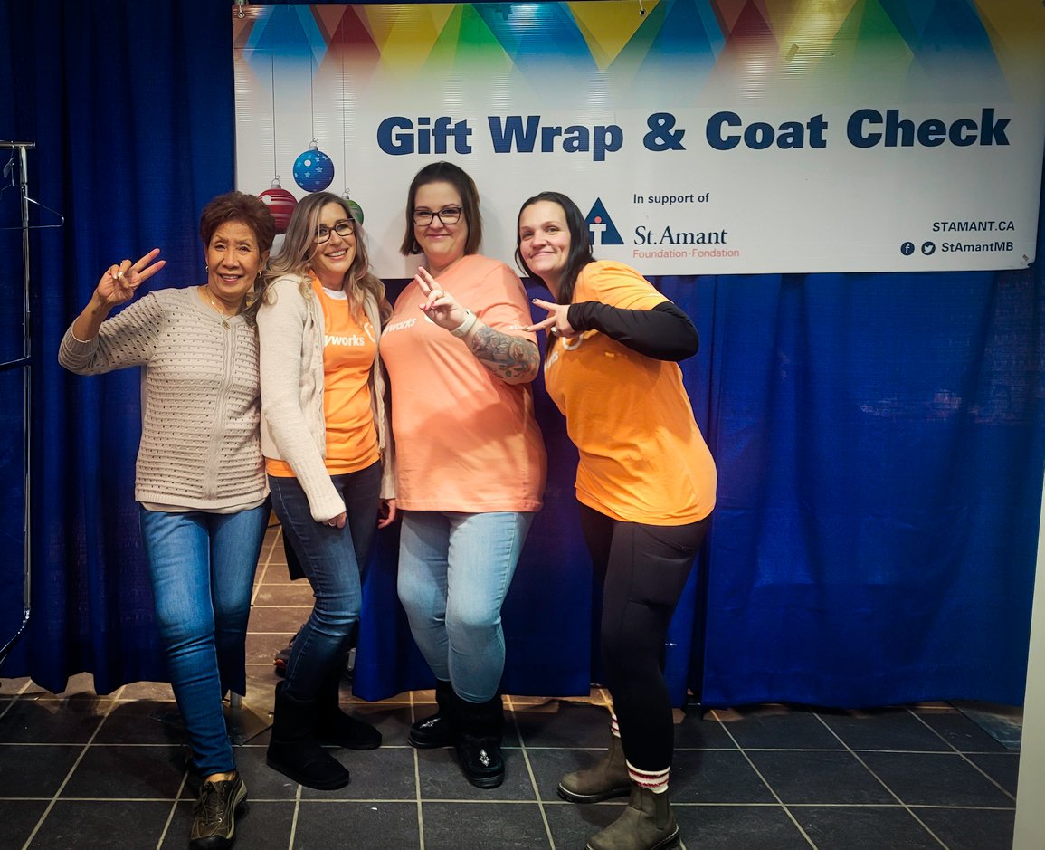 “Wrapping up” 2022 with a meaningful volunteer experience for St.Amant