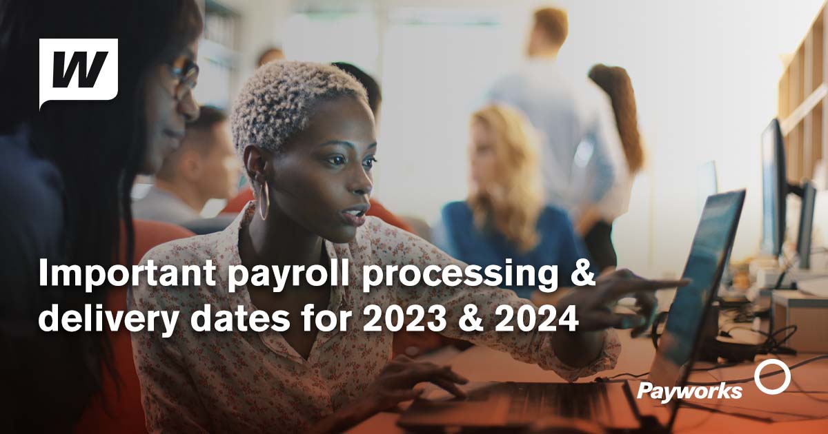 Mark your calendar: important payroll processing and delivery dates for ...