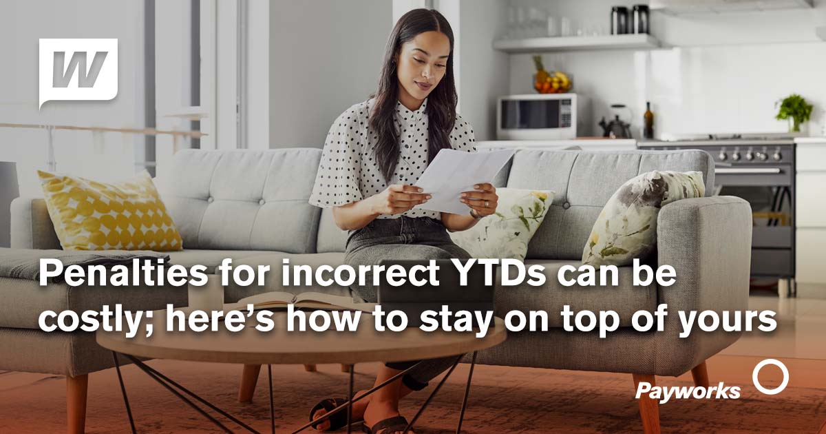 Why year-to-dates are important to review all year long