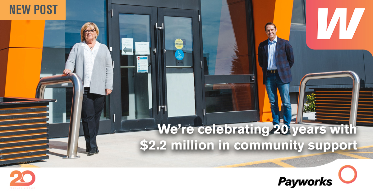 Two decades of paying it forward: Payworks celebrates 20th anniversary ...