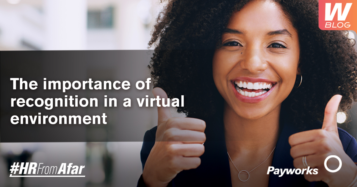 The importance of recognition in a remote environment