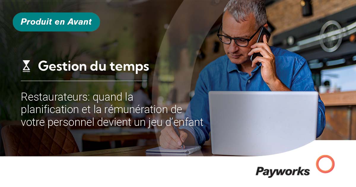 Restaurateurs : quand la planification et la rémunération de votre ...