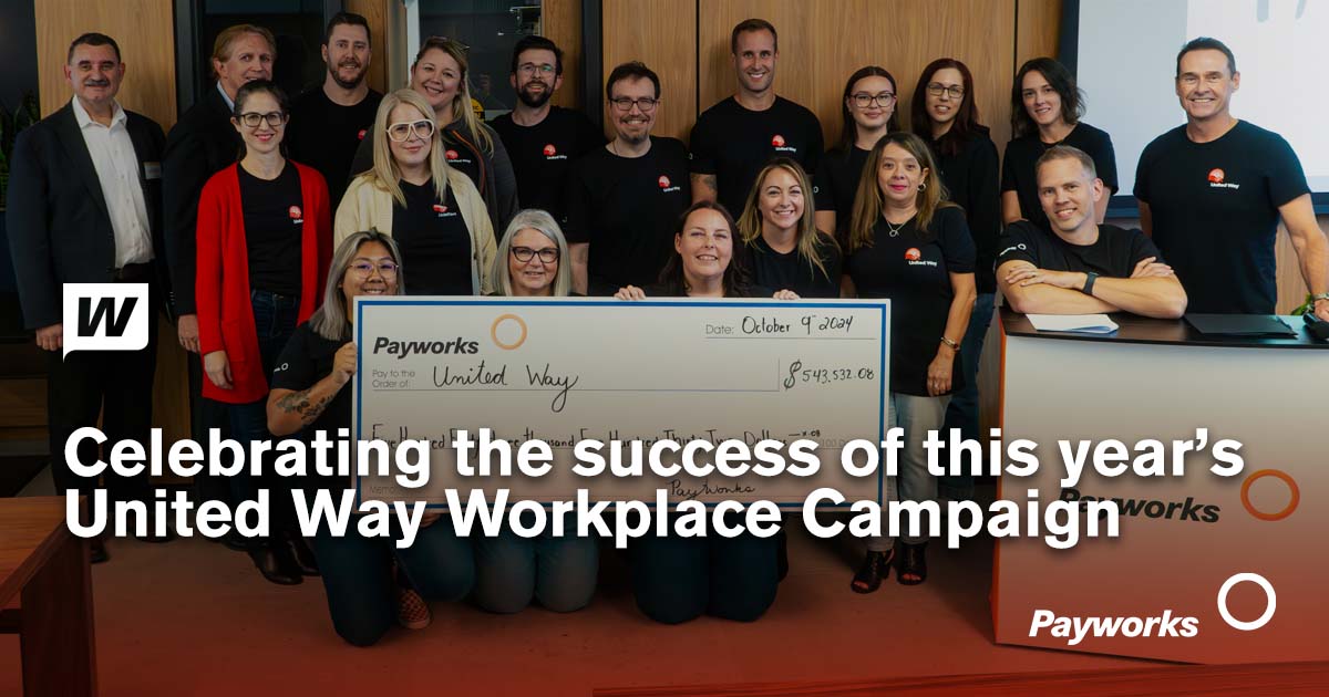Another record-breaking United Way Workplace Campaign: $543K!