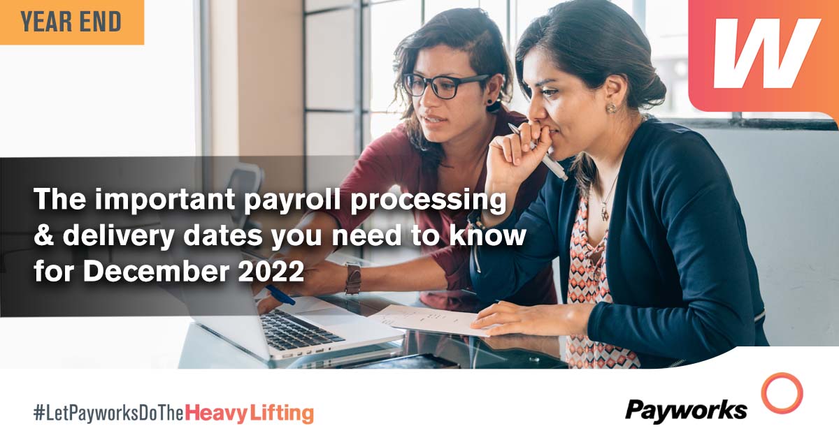Important payroll processing and delivery dates for 2022: Mark your ...