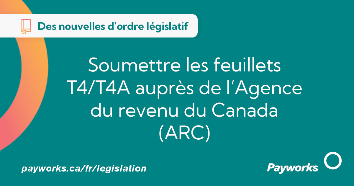 Vous remplissez plus de cinq relevés T4/T4A? Vous devez désormais le faire en ligne